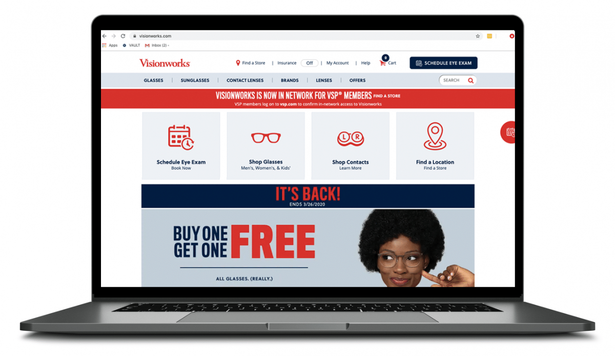 Digital Marketing Case Study For Visionworks | Big Leap