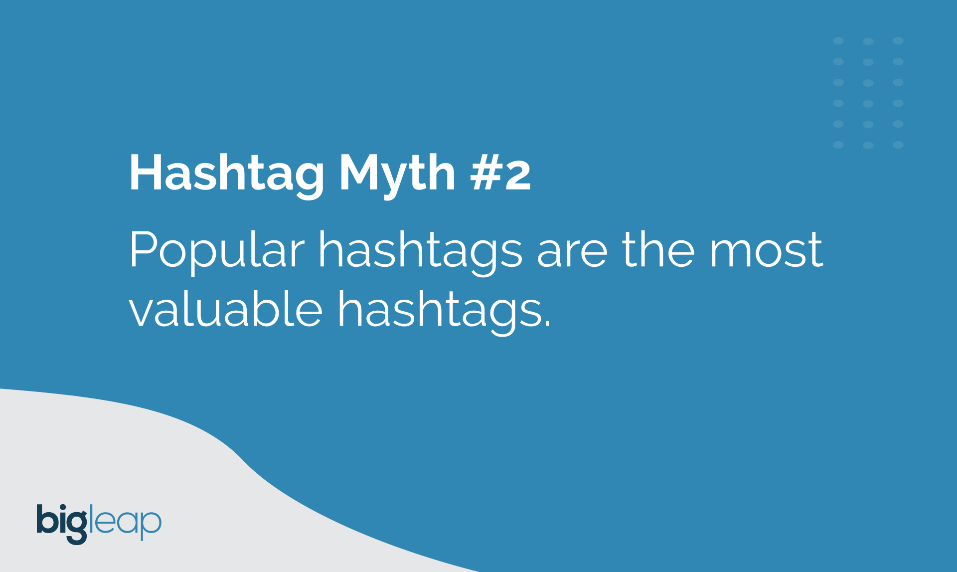 How to Use Hashtags Effectively & Avoid Shady Practices | Big Leap